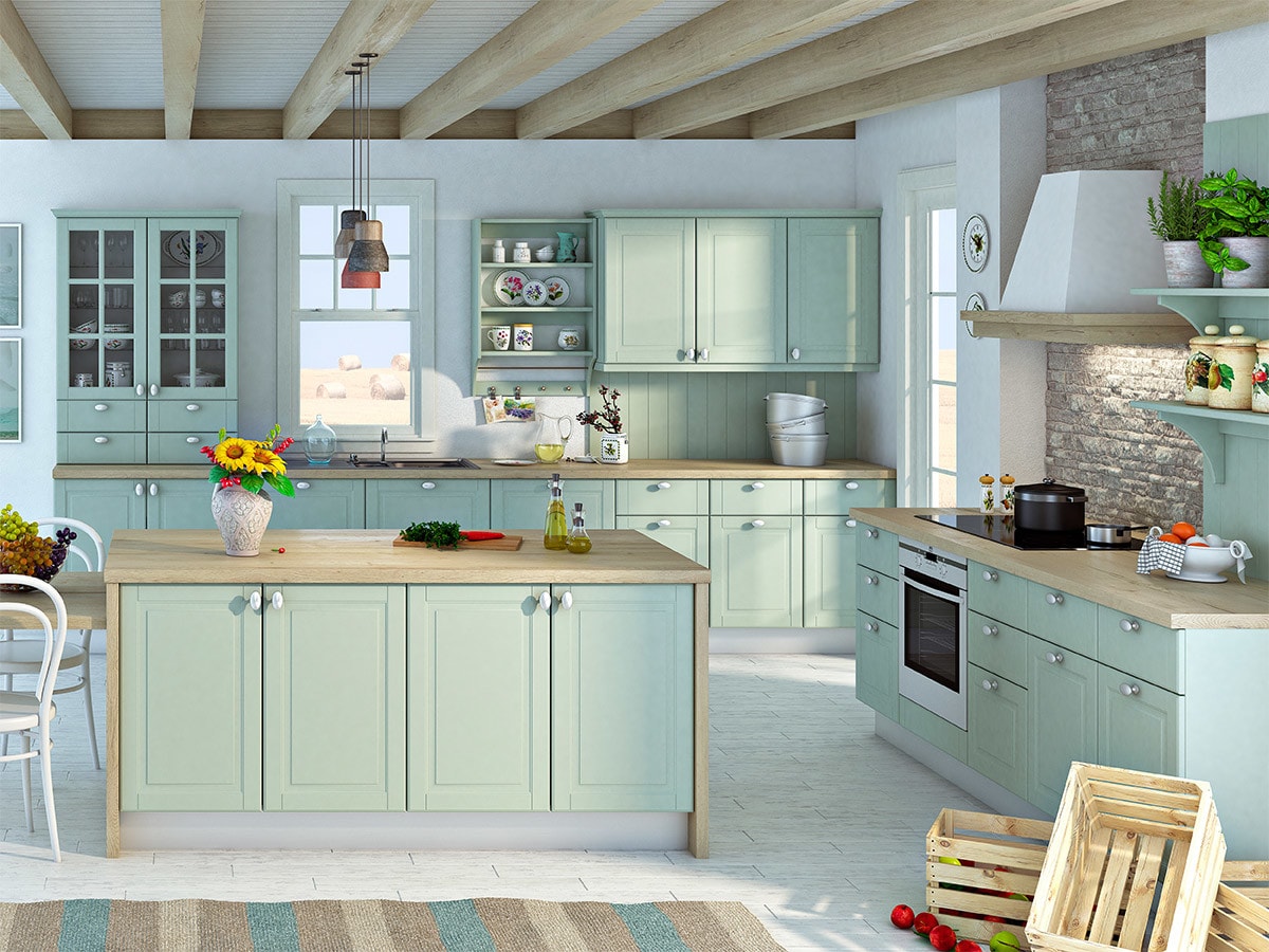 Obožavamo romantične kuhinje u rustikalnom stilu! - 2MD Salon ...